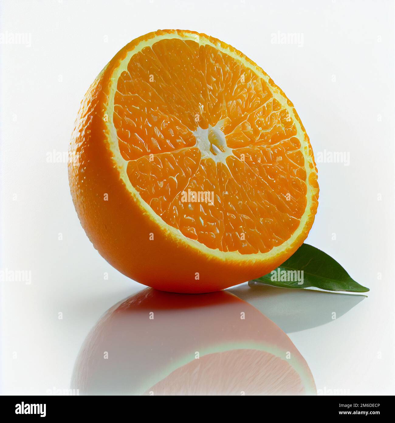 Orange fruit isolated on white background Stock Photo - Alamy