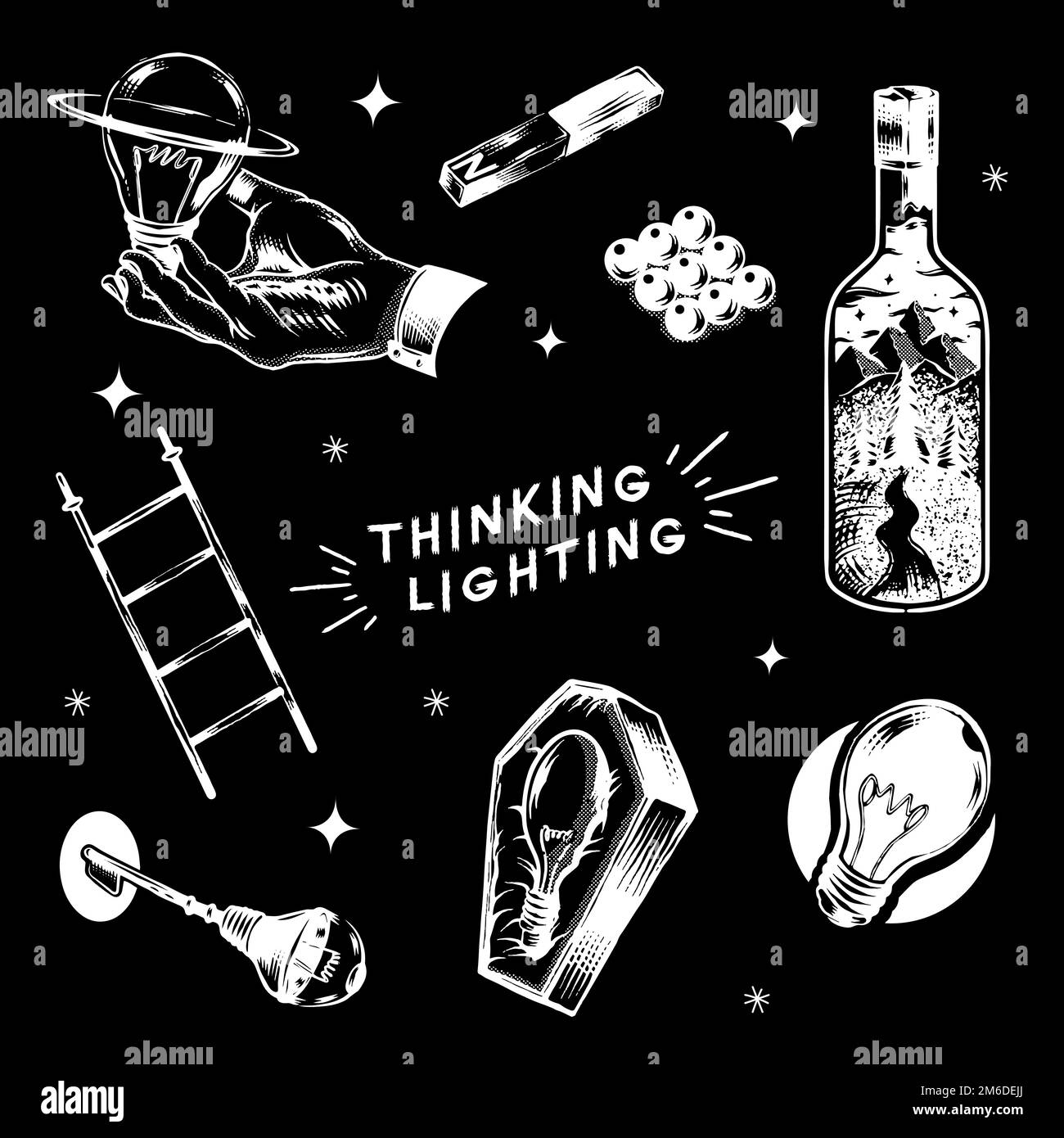 Creative thinking and new ideas concept vector Stock Vector Image & Art ...