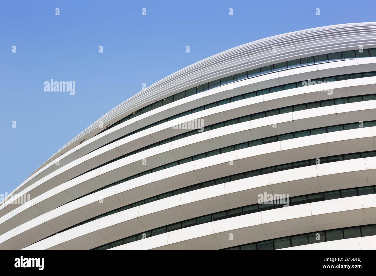 Galaxy SOHO Beijing building shopping mall copyspace copy space modern ...