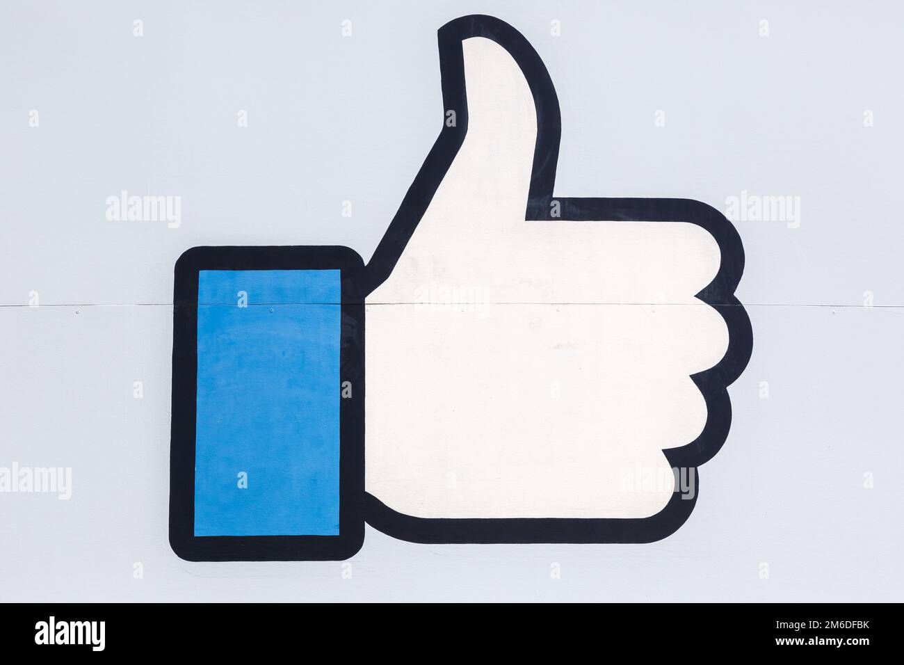 Facebook Thumbs Up Machine Gun