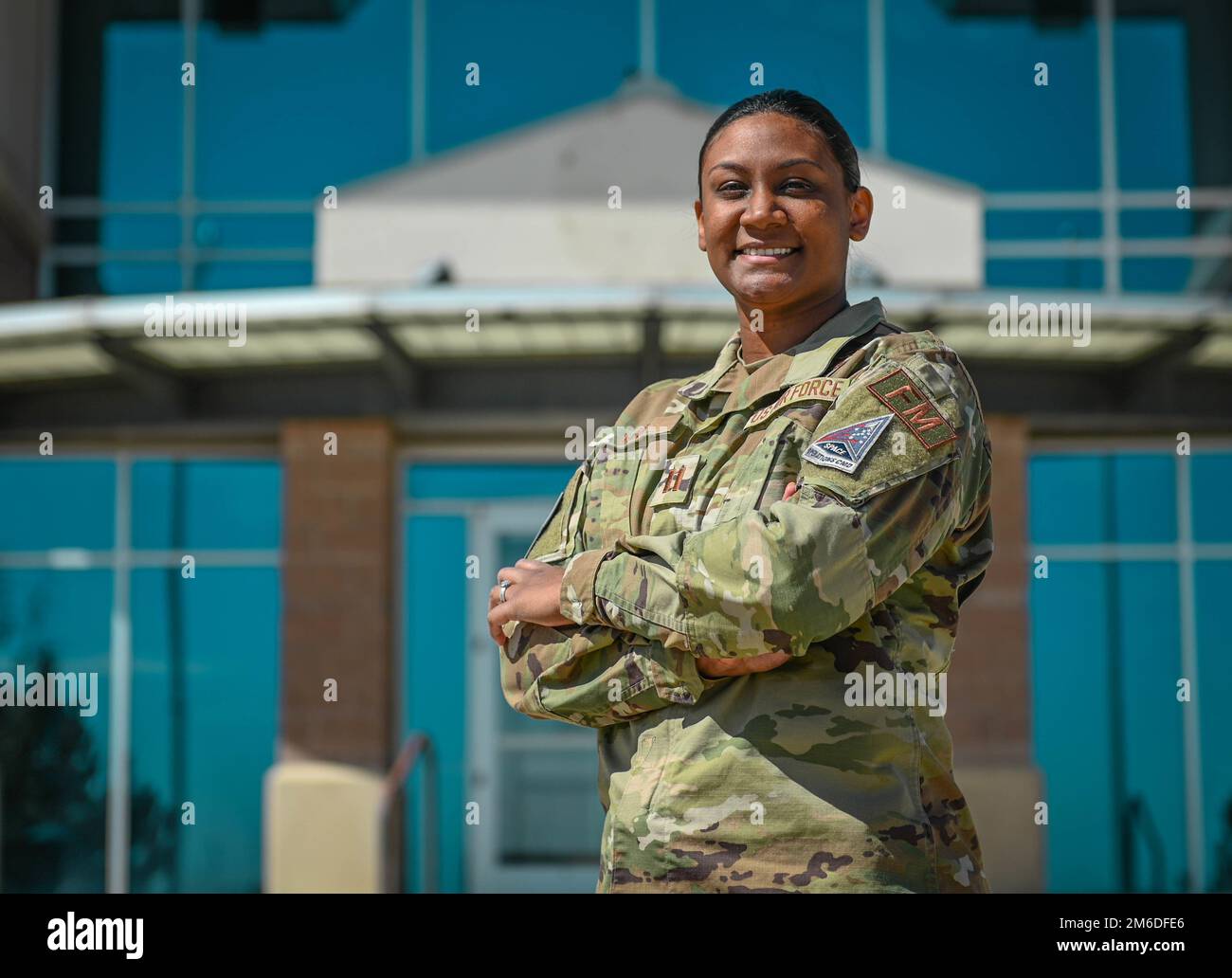 Capt. Kristal M. Wong, an Executive Officer for the Buckley Garrison ...