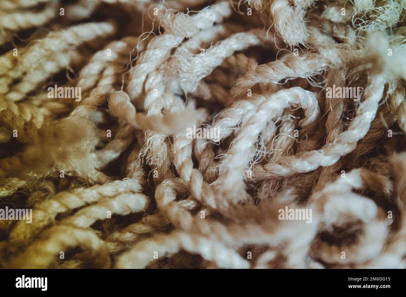 Carpet fibers macro image Stock Photo - Alamy