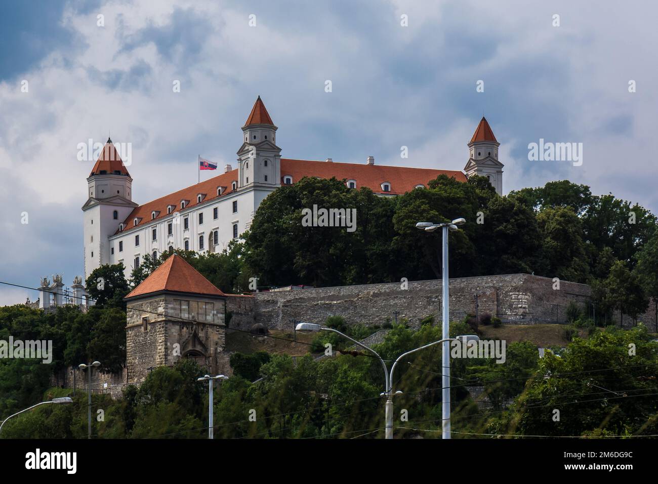 Bratislava Castle in capital of Slovakia Stock Photo - Alamy