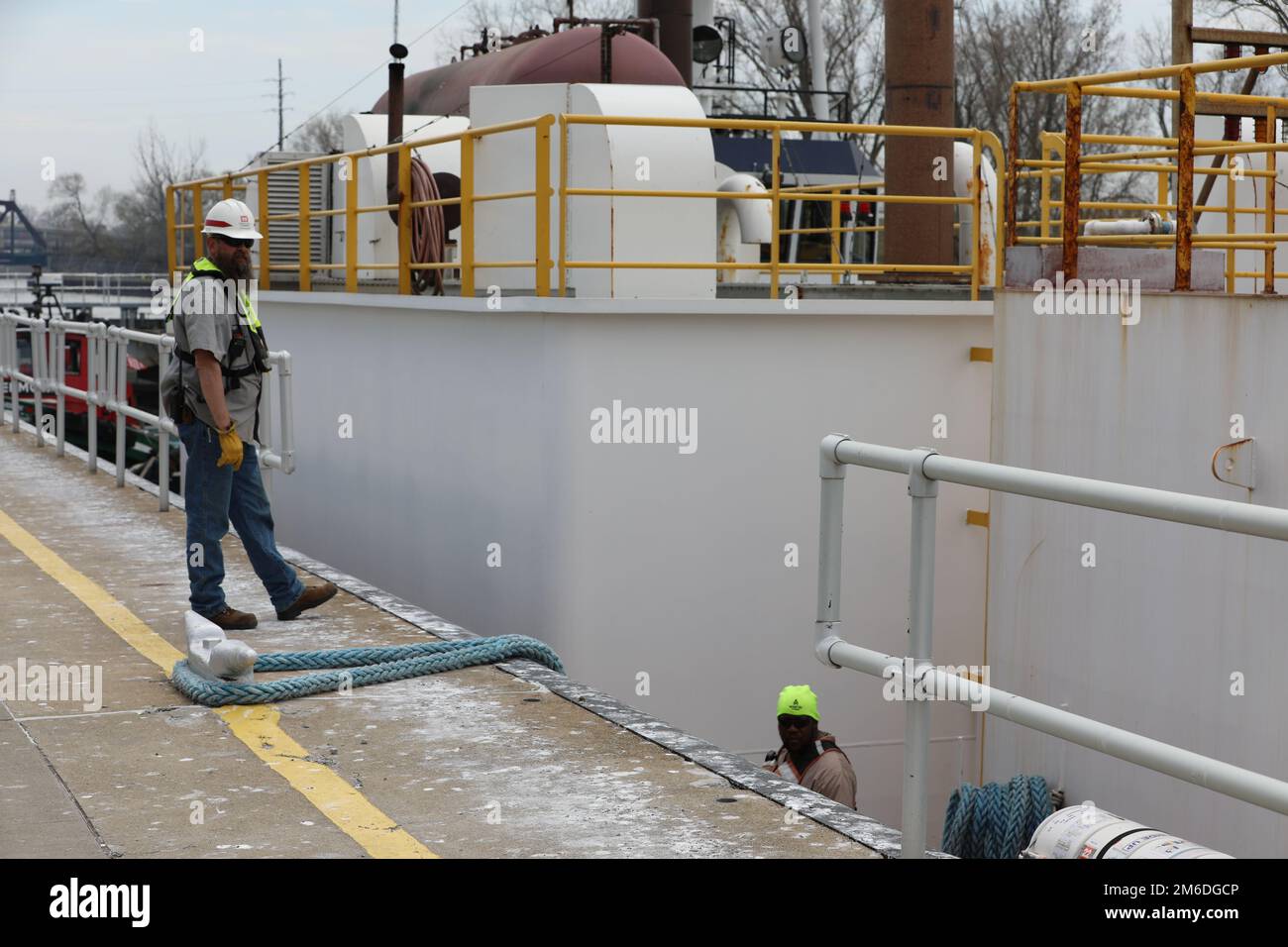 U.S. Army Corps of Engineers Lock and Dam Equipment Mechanic Charles ...
