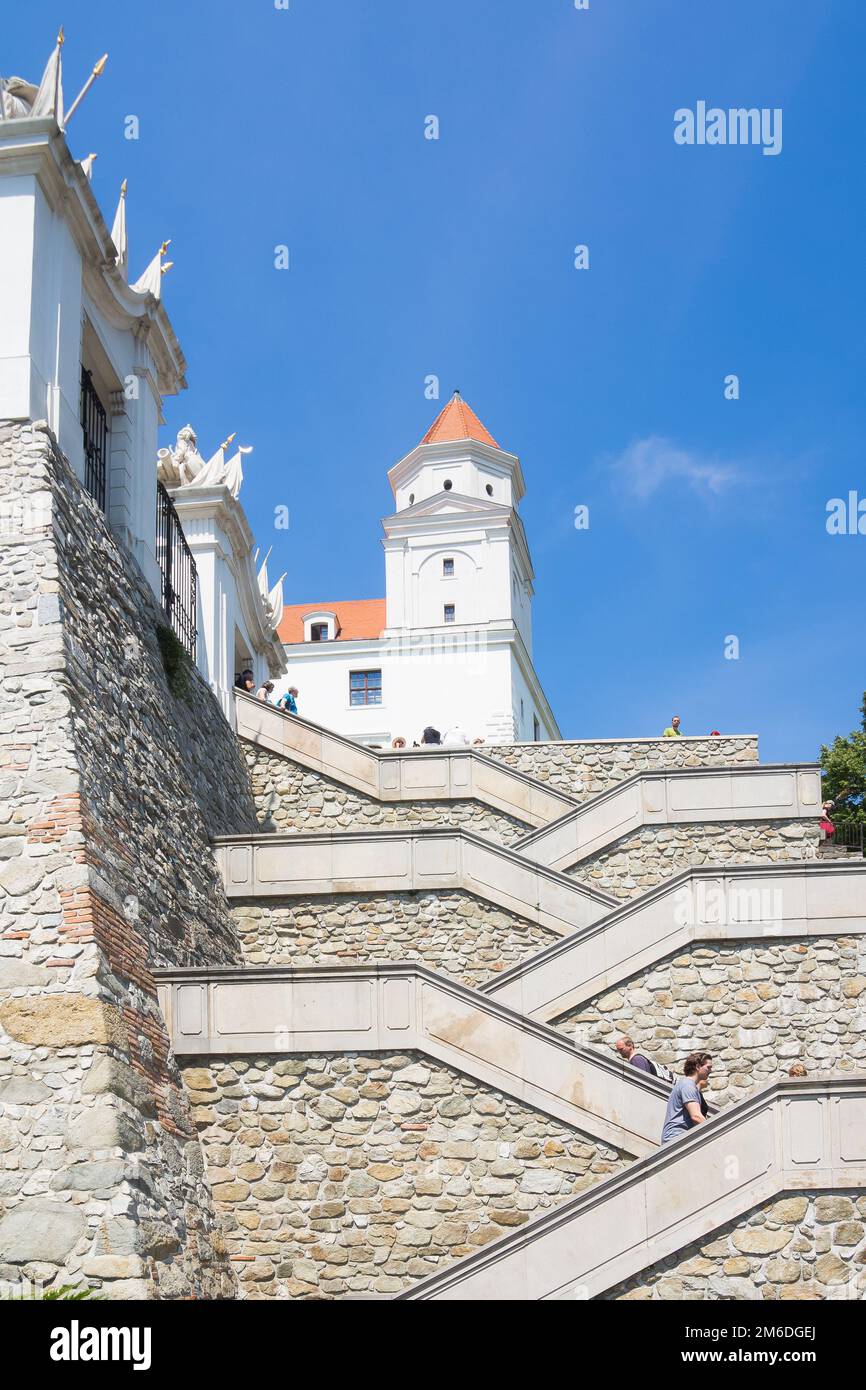Castle hill stairs hi-res stock photography and images - Alamy