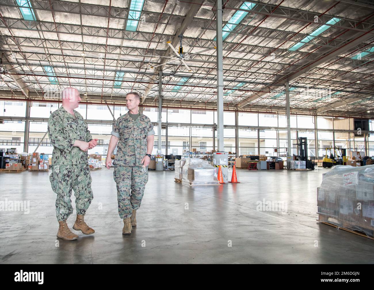 Defense Logistics Agency Distribution Pearl Harbor commander Navy CDR ...