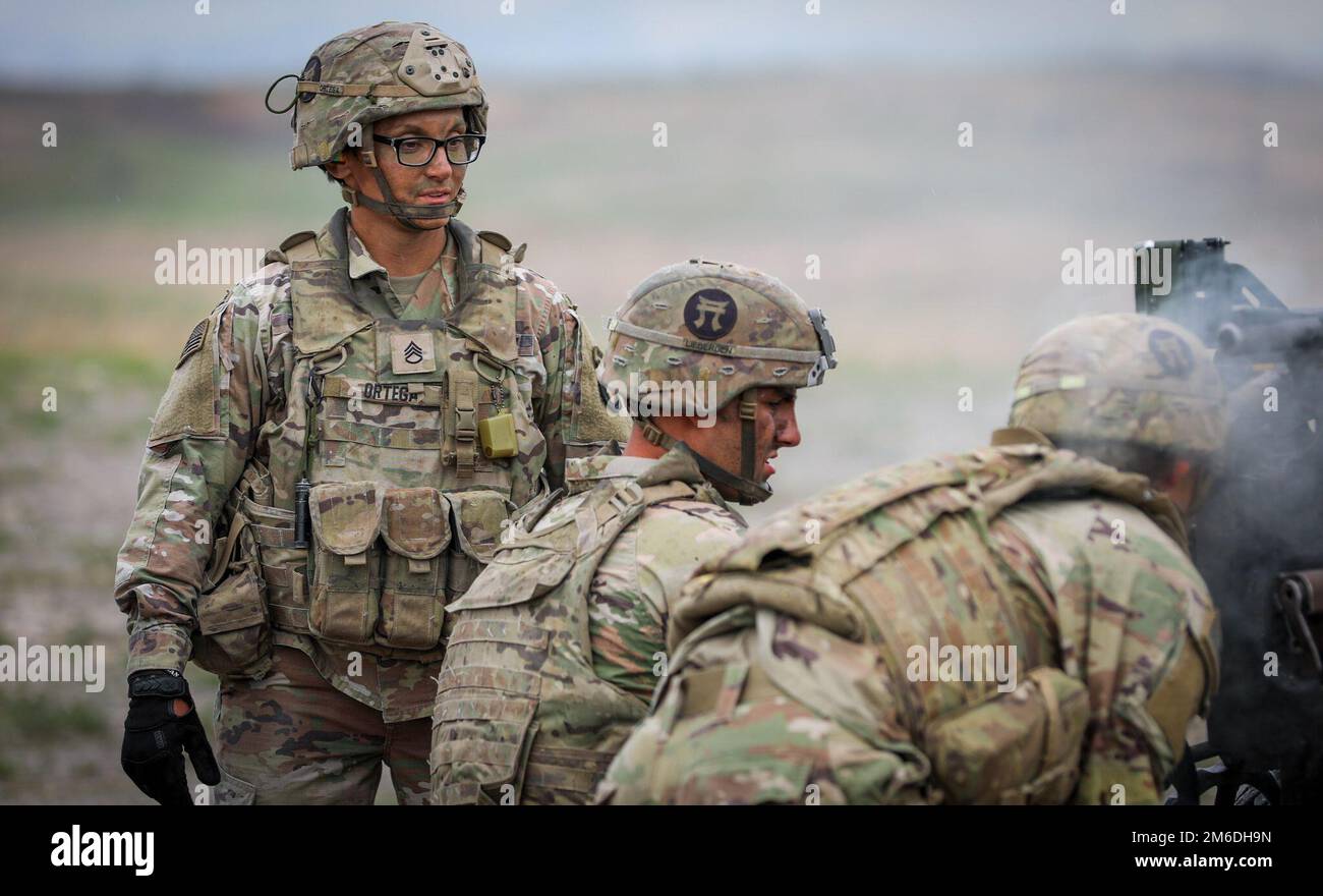 Staff Sgt. Lori Ortega, a section chief with A Battery, 3rd Battalion ...
