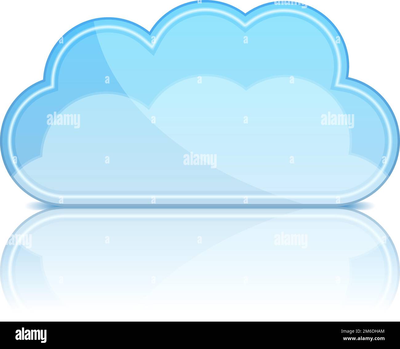 Cloud icon, vector eps10 illustration Stock Vector Image & Art - Alamy