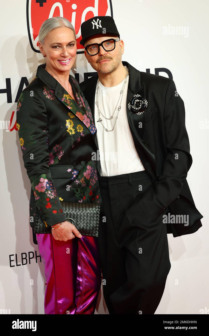 Hamburg, Germany. 03rd Jan, 2023. Petra Van Bremen, model, and Armin ...