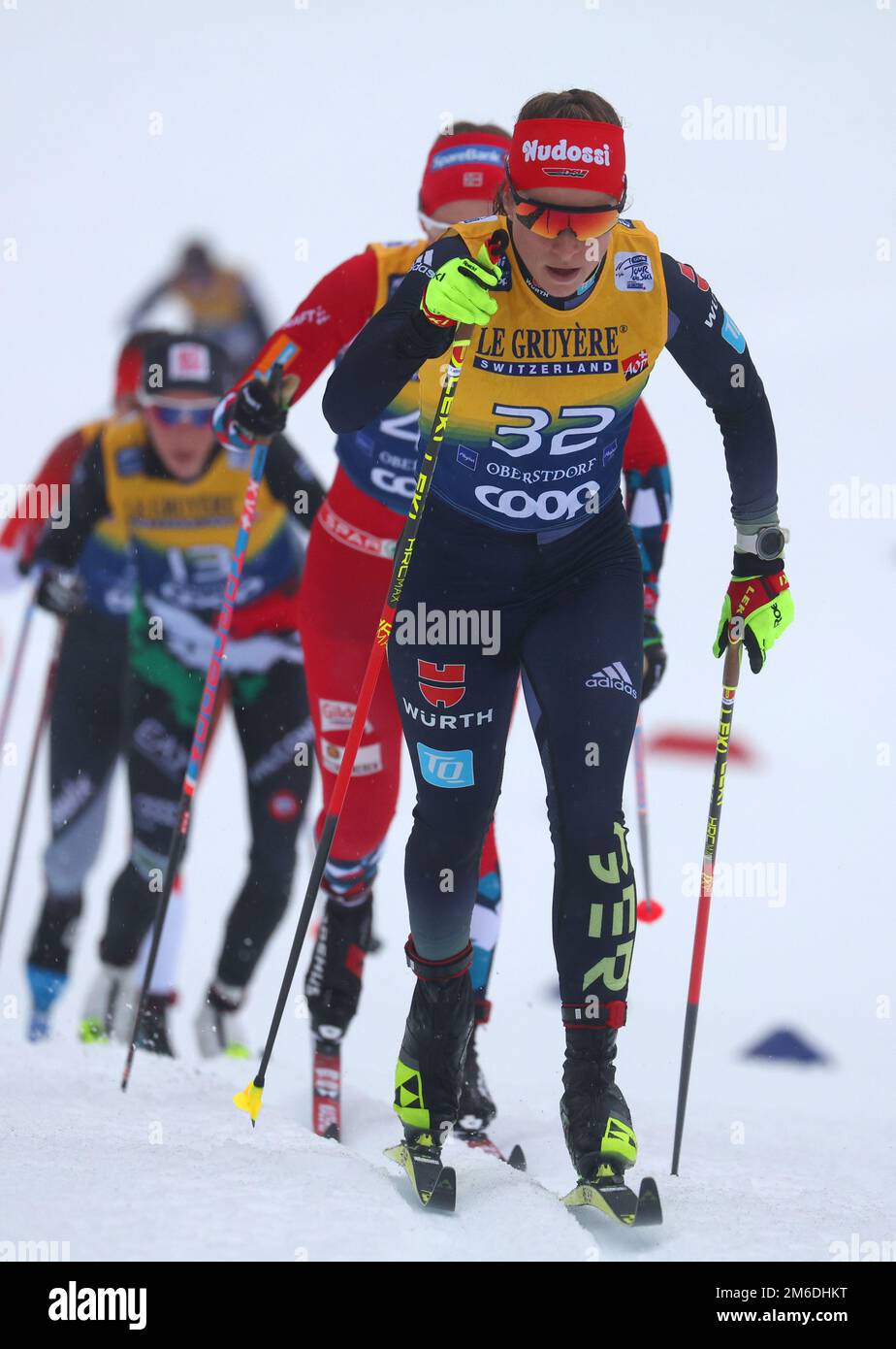 Oberstdorf, Germany. 03rd Jan, 2023. Nordic skiing/cross-country skiing: World Cup, Tour de Ski ...