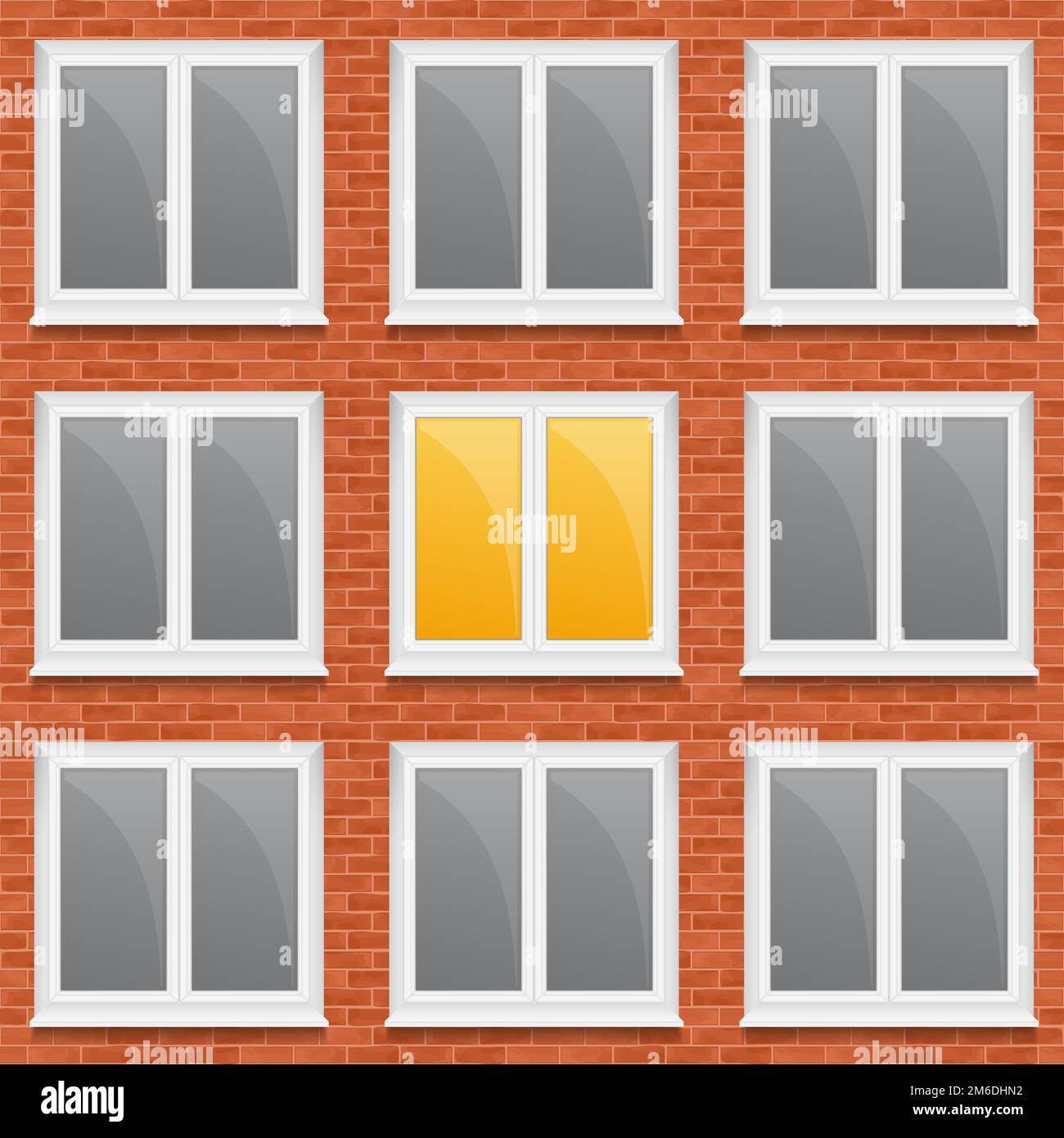 Old glass modern windows Stock Vector Images - Alamy