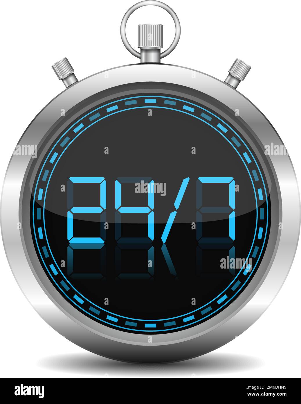 24/7 Concept, vector eps10 illustration Stock Vector Image & Art - Alamy