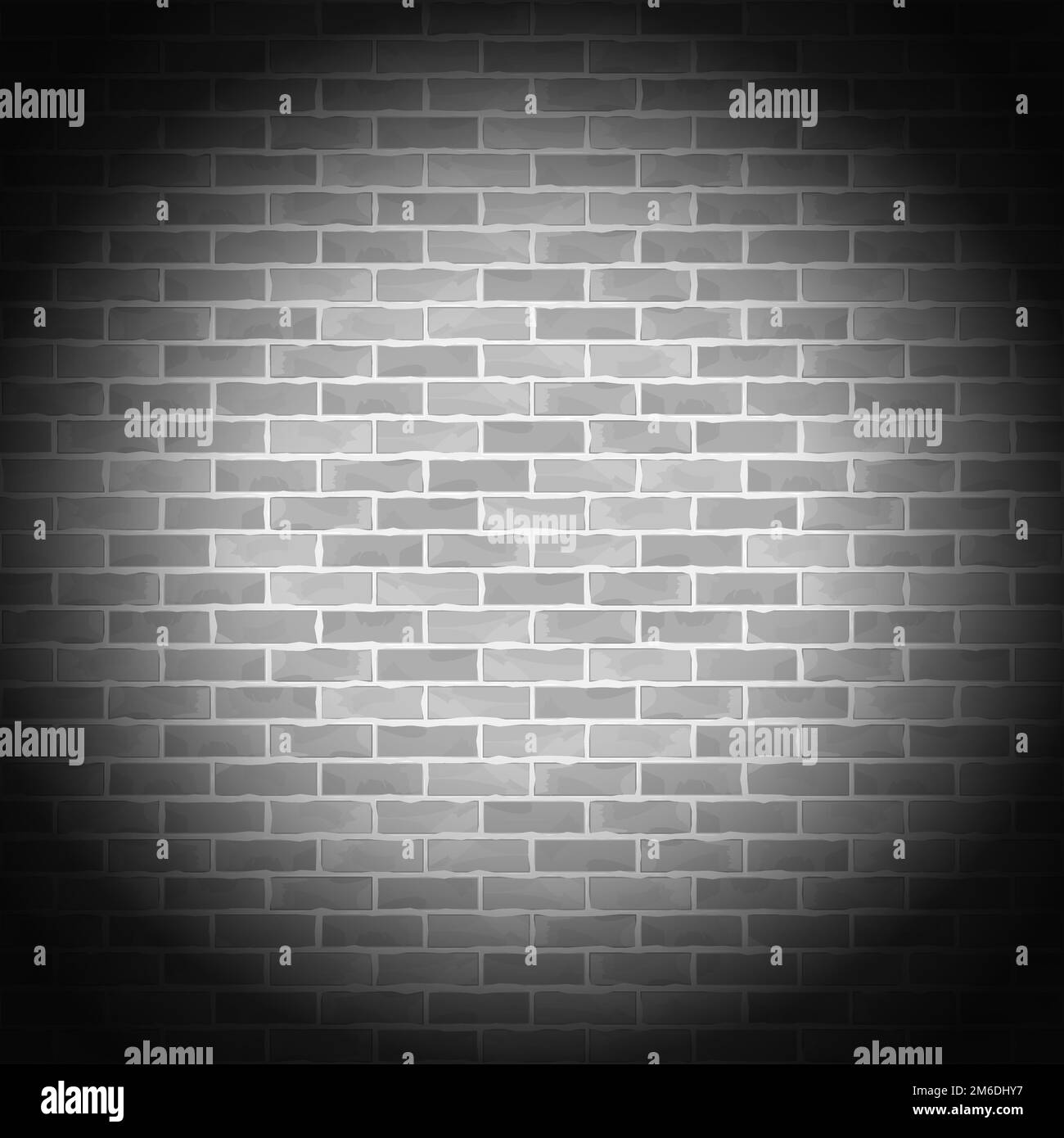 Vintage gray brick wall, vector eps10 illustration Stock Vector Image ...