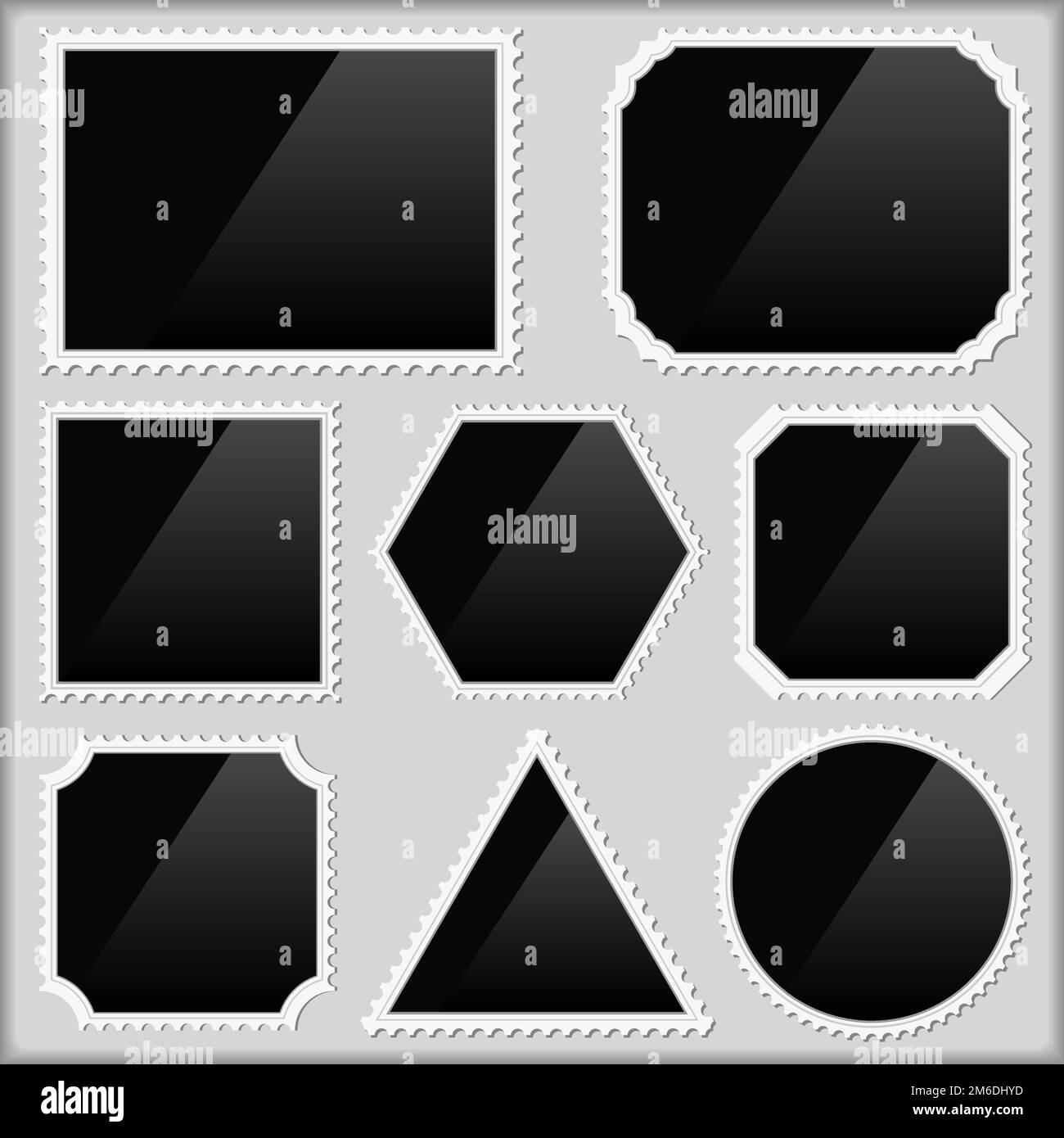 Postage stamp camera Stock Vector Images - Alamy
