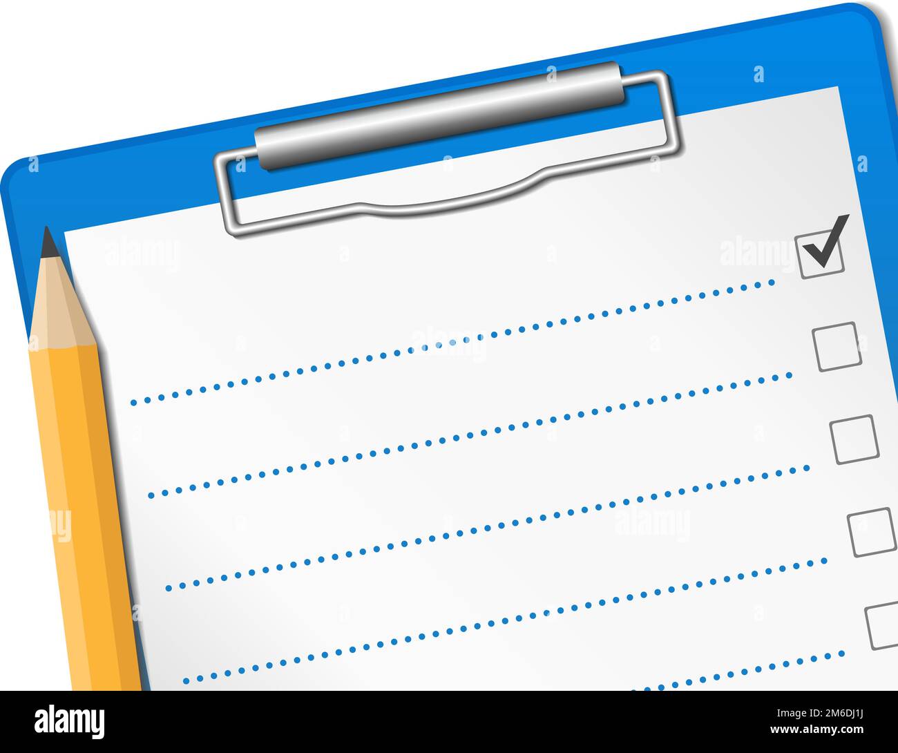 Clipboard with check list, vector eps10 illustration Stock Vector Image ...