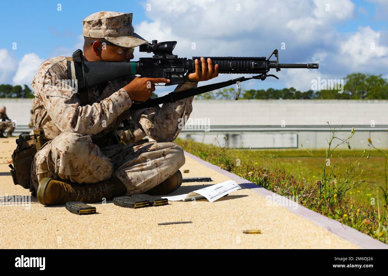 Rct. Hector A. Pagan with India Company, 3rd Recruit Training Battalion ...