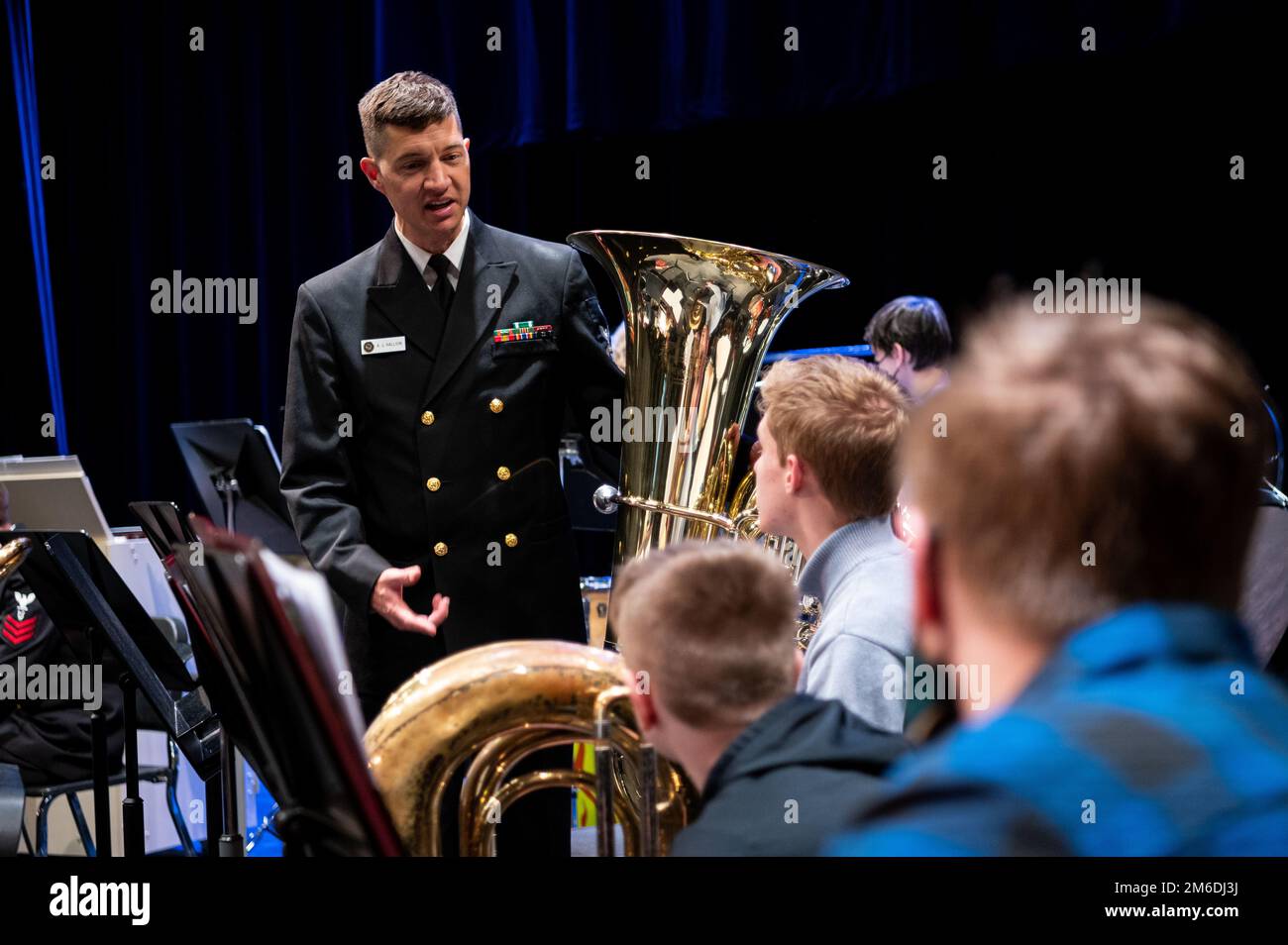 CRYSTAL LAKE, Ill. (April 25, 2022) Senior Chief Musician Anthony ...