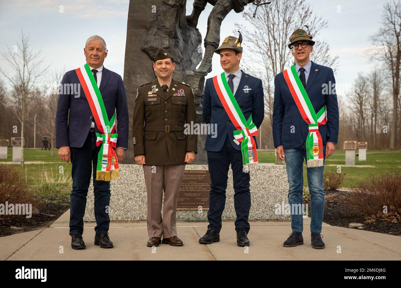 Drum on April 25, 2022 as guests of the Fort Drum Garrison Commander ...