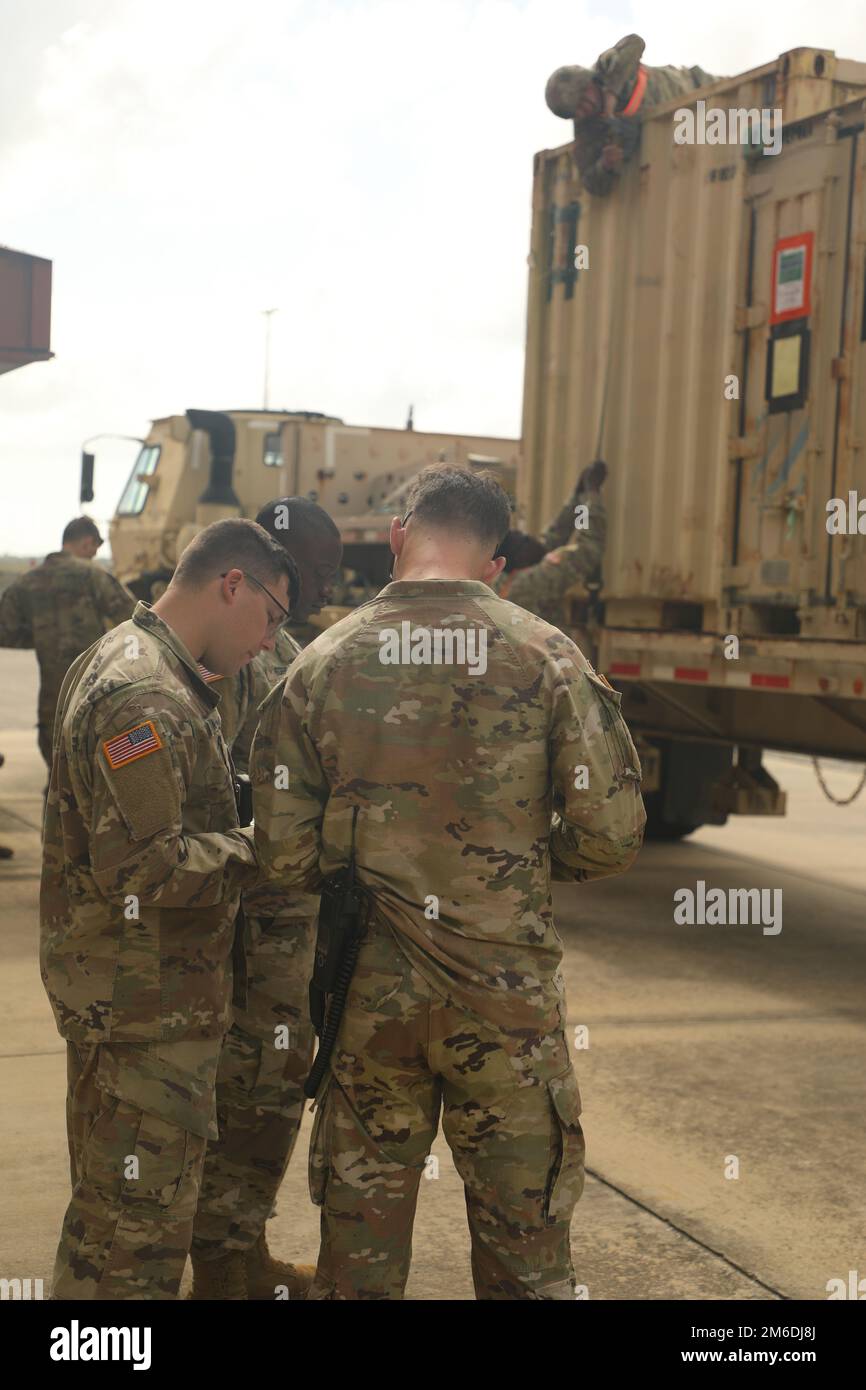 Transportation management coordinators assigned to the 258th Movement ...