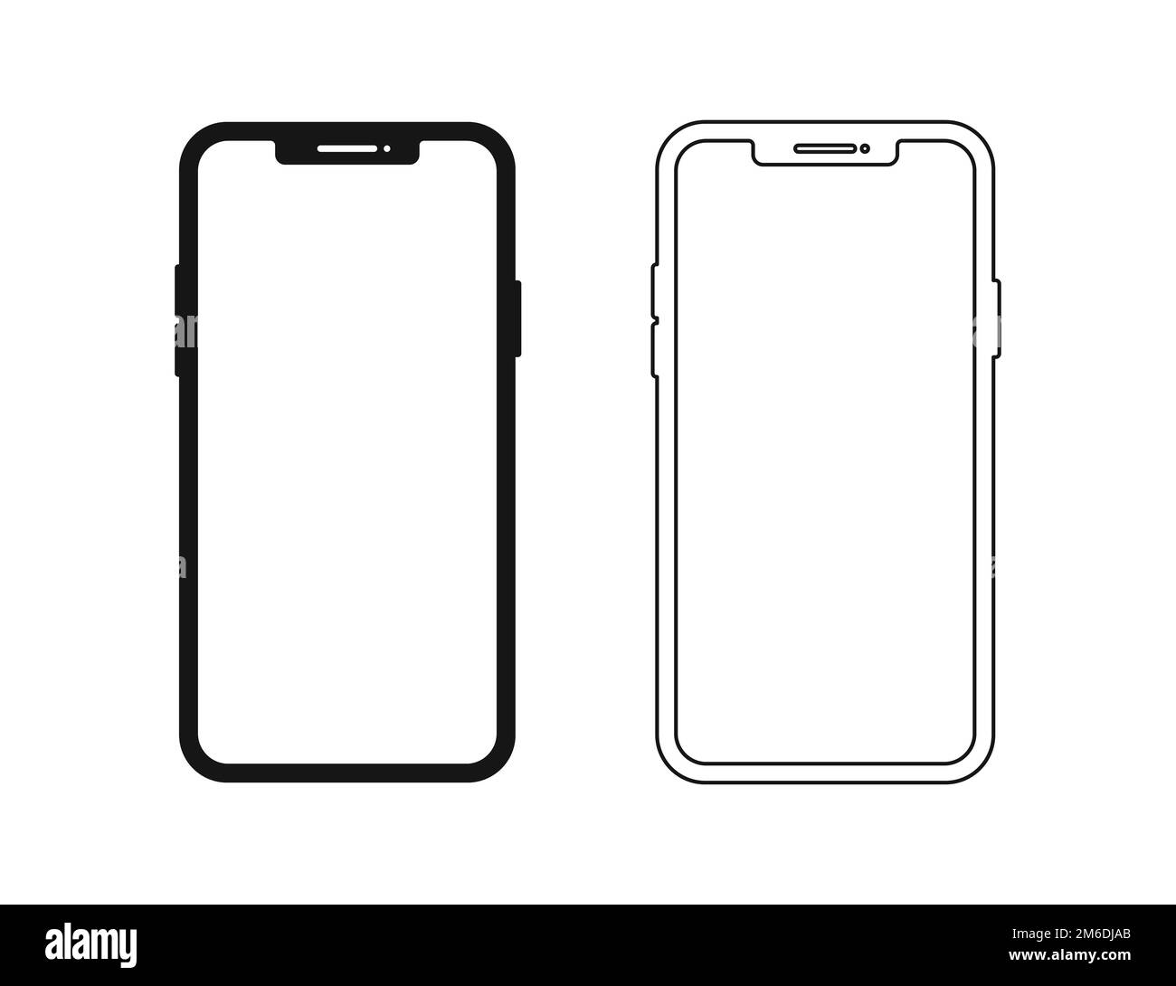 Iphone Flat Vector