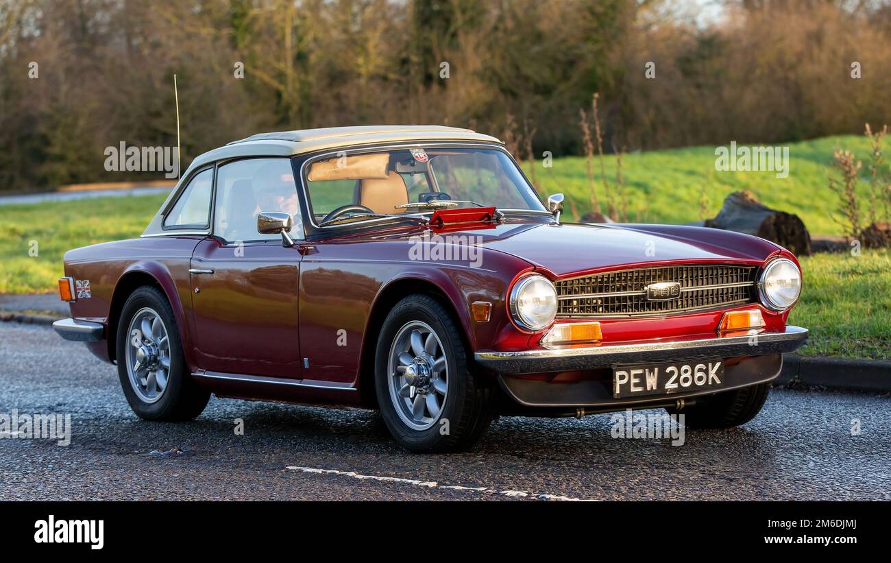 Car triumph tr6 hi-res stock photography and images - Alamy