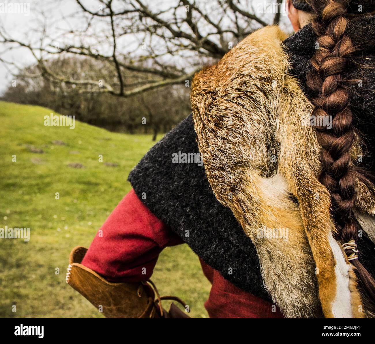 The female Viking warrior Stock Photo - Alamy