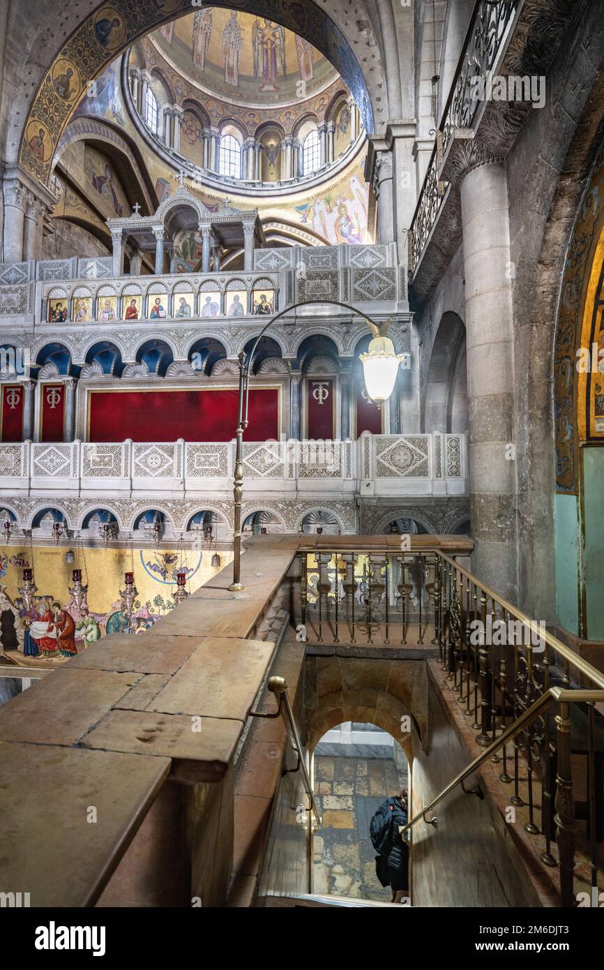 Jerusalem, Israel. 19th Dec, 2022. View of the Church of the Holy ...
