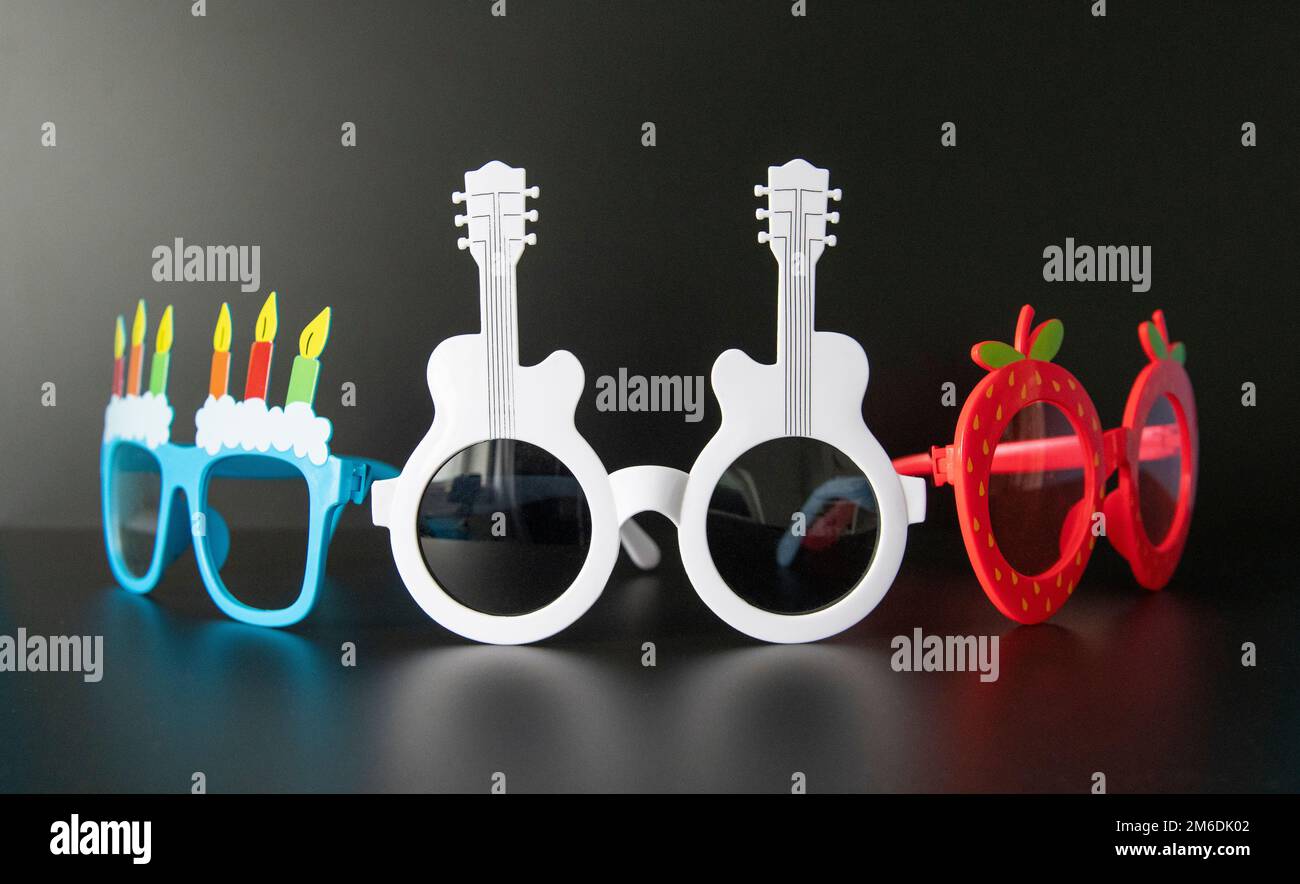 Children glasses for fun Stock Photo - Alamy