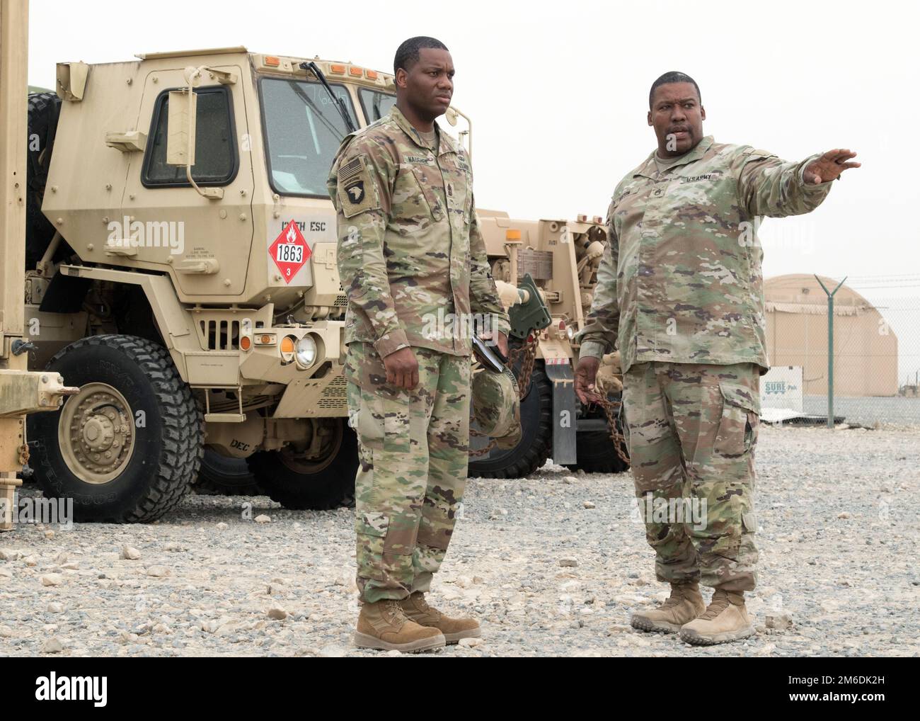 Staff Sgt. Marcus J. Keeton, the supply sergeant for Headquarters and ...