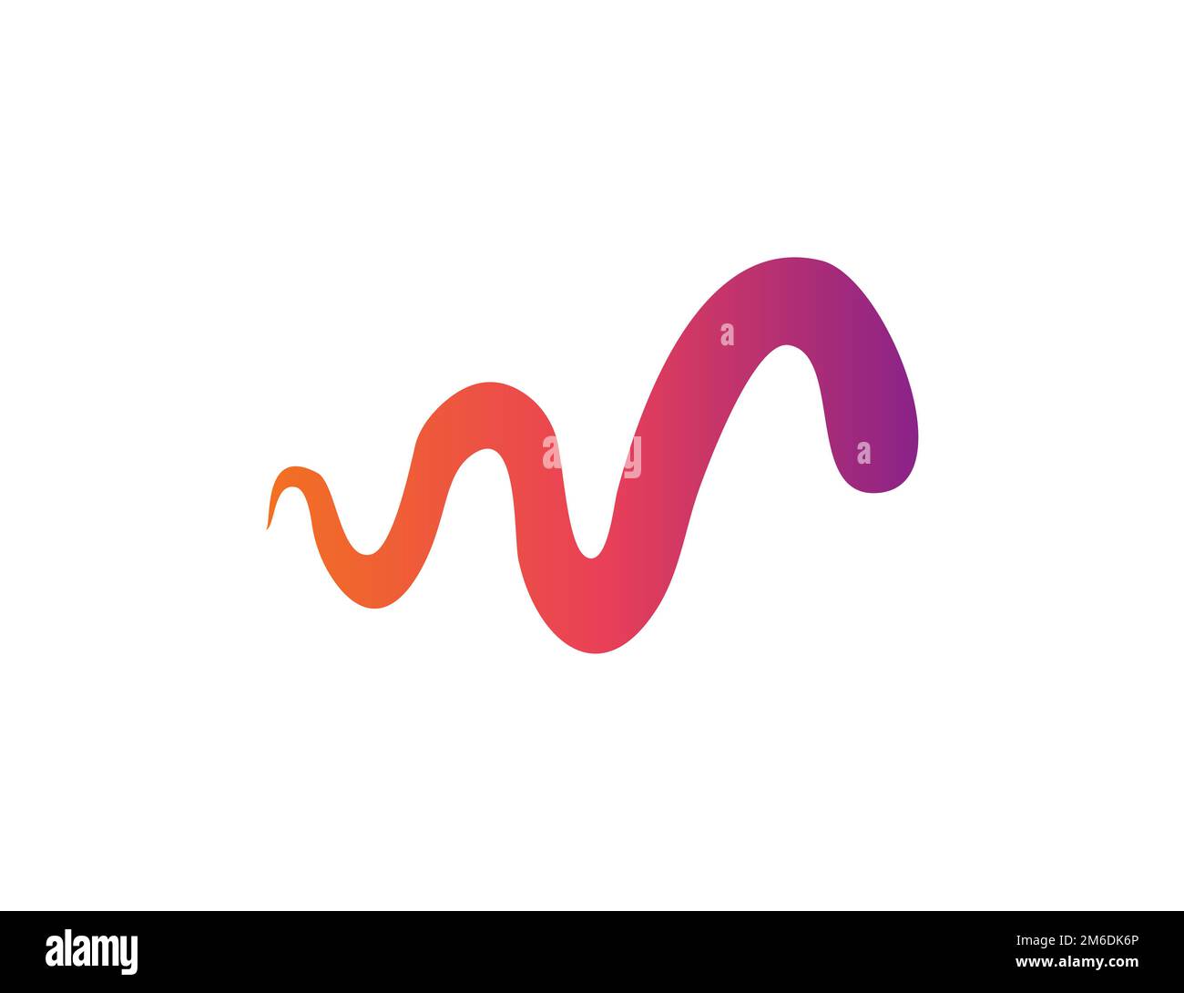Colorful gradient wave abstract hi-res stock photography and images - Alamy