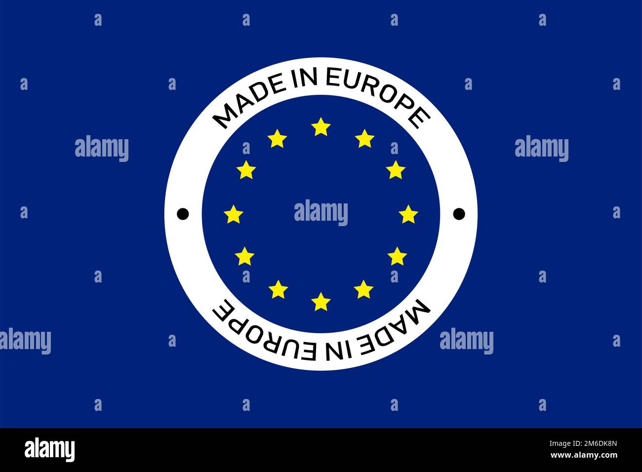 Blue circle sign hi-res stock photography and images - Alamy