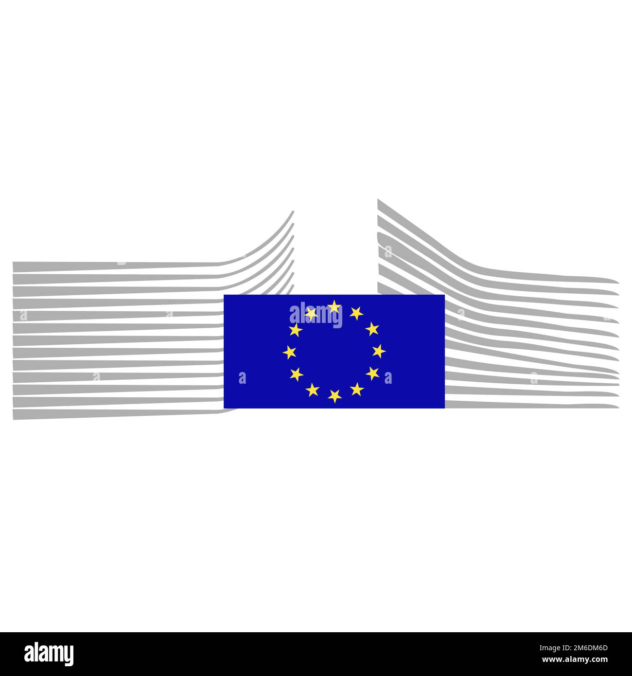 Vector illustration for European commition flat design Stock Photo - Alamy