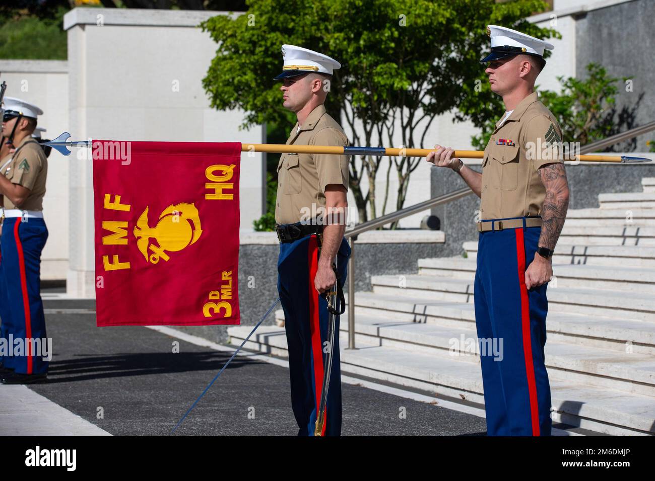 A U.S. Marine with 3rd Marine Littoral Regiment, 3rd Marine Division ...