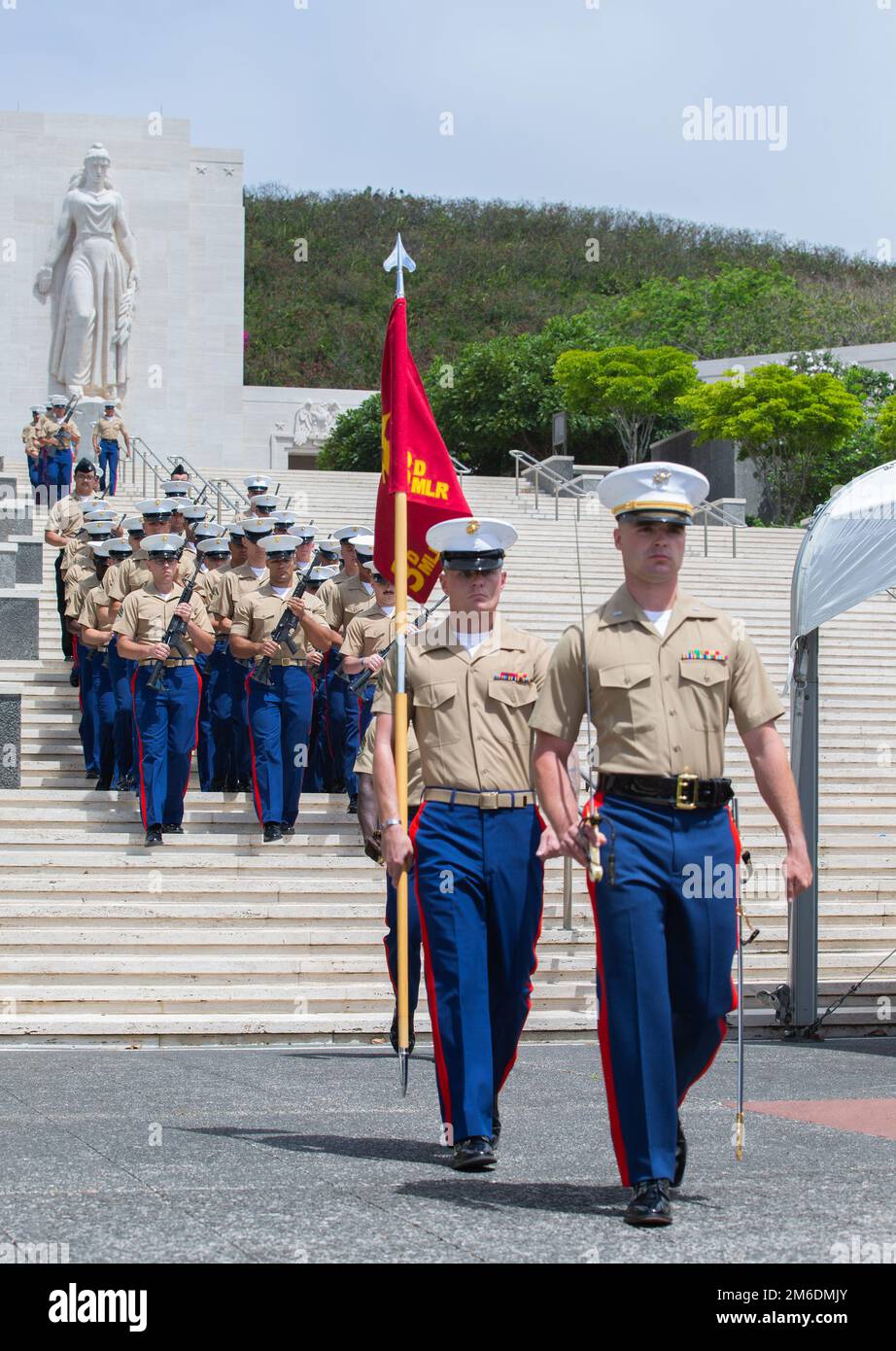U.S. Marines with 3rd Marine Littoral Regiment, 3rd Marine Division ...