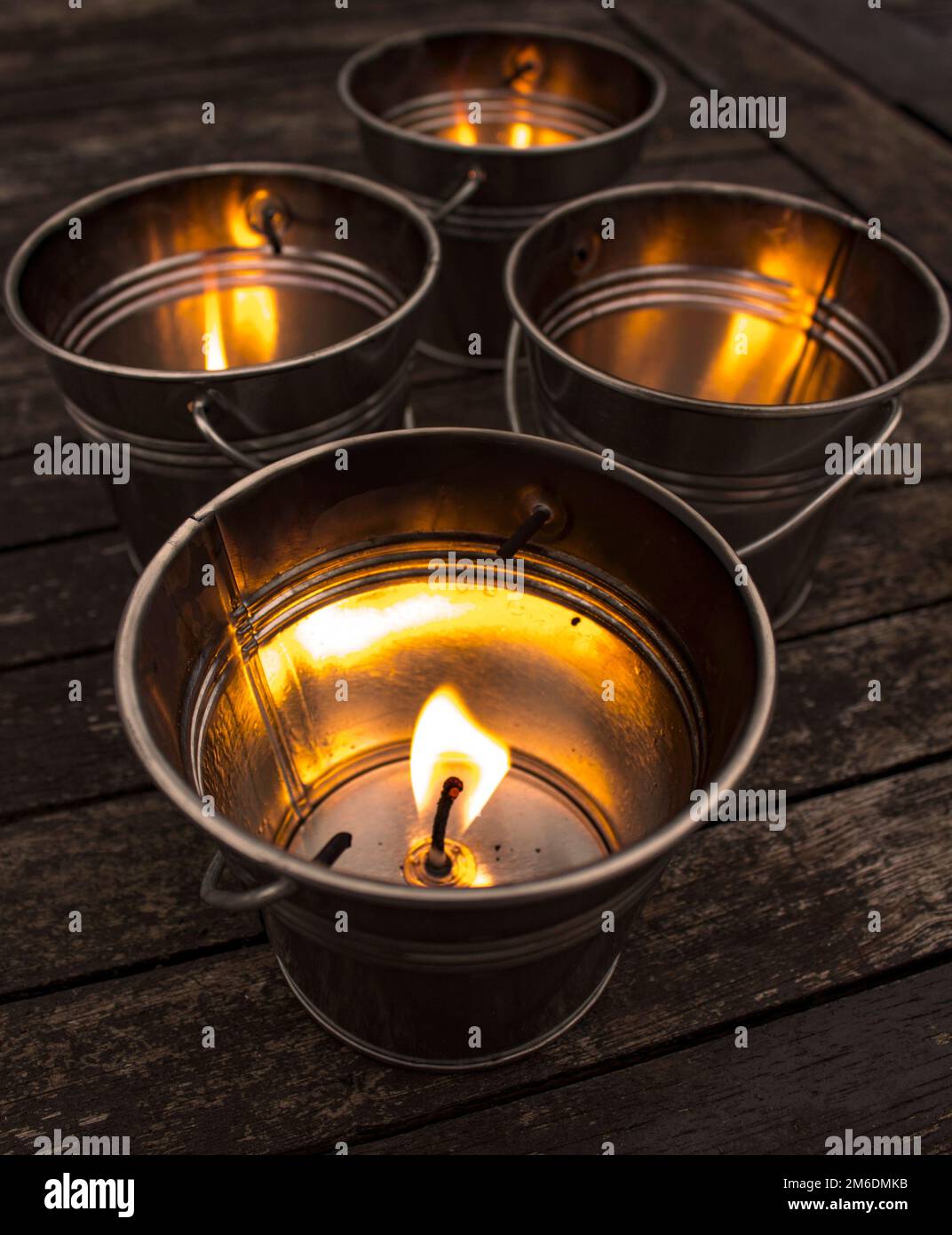 The beautiful candlelight Stock Photo - Alamy