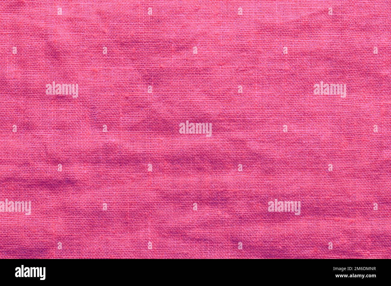 Close up pink linen cloth background Stock Photo - Alamy