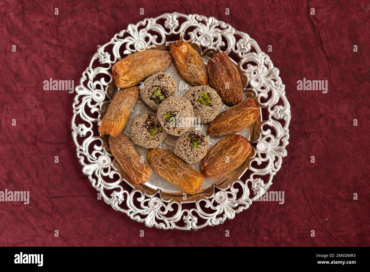 Winter Delicacy Khajoor Pak Is Sweet Dessert Made Of Rich Dates Blended ...