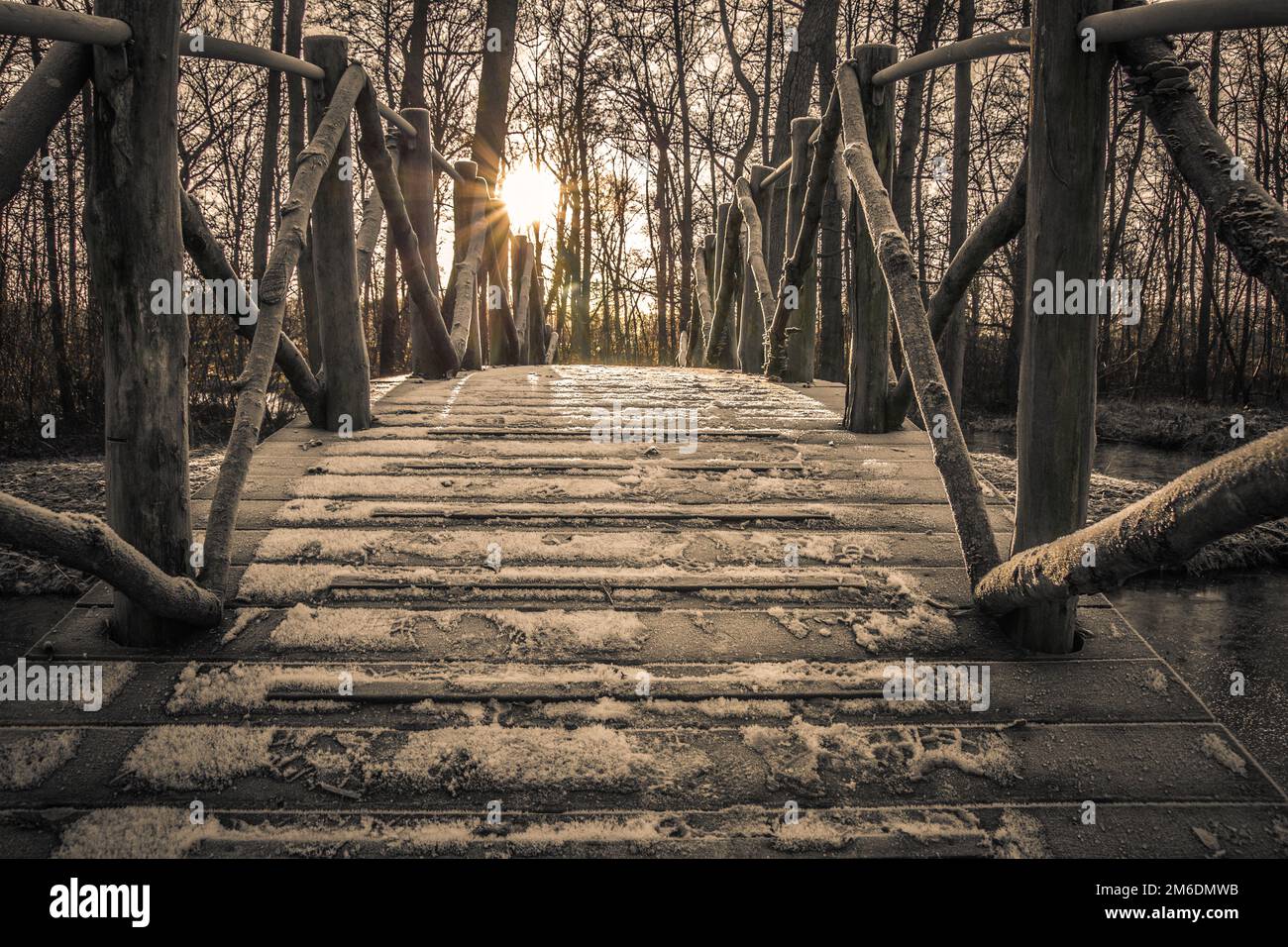 The Sanderumgaard Castle Garden in Denmark Stock Photo - Alamy