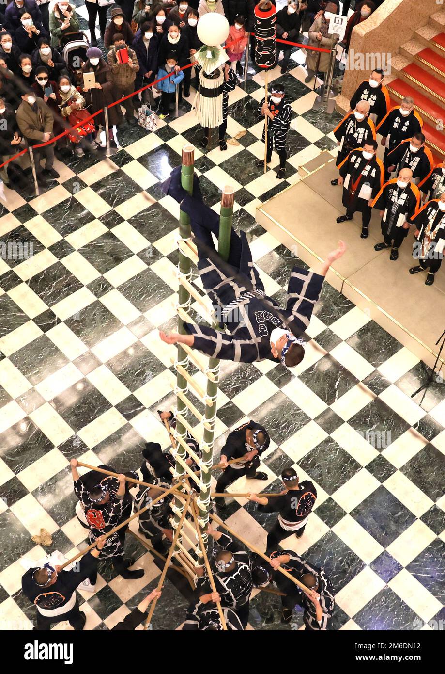 Edo firefighters hi-res stock photography and images - Alamy