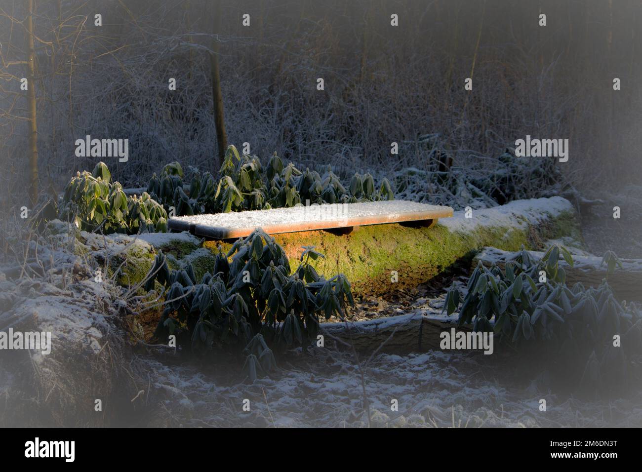 The Sanderumgaard Castle Garden in Denmark Stock Photo - Alamy