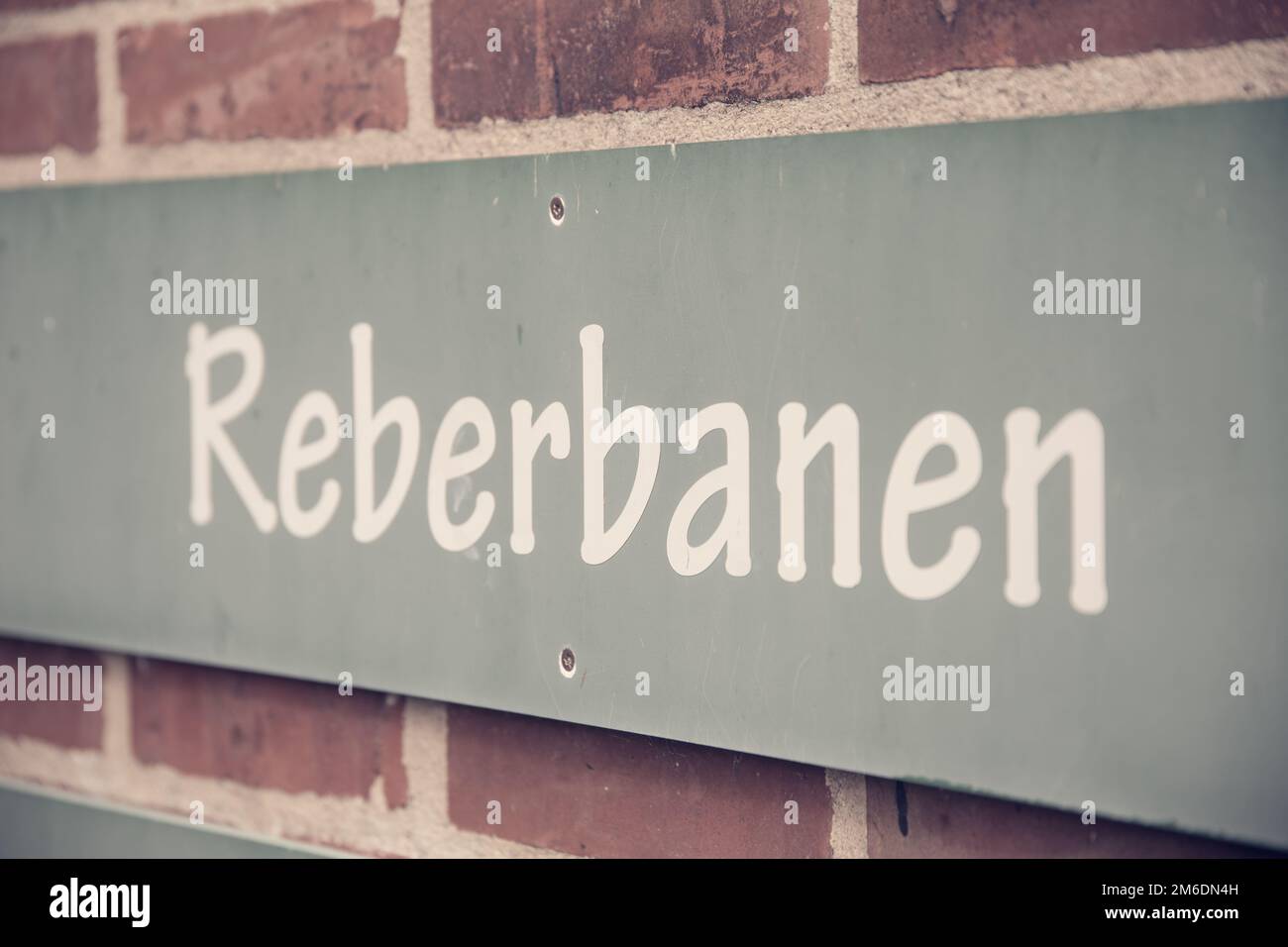 The old rope house in Skjern Stock Photo - Alamy