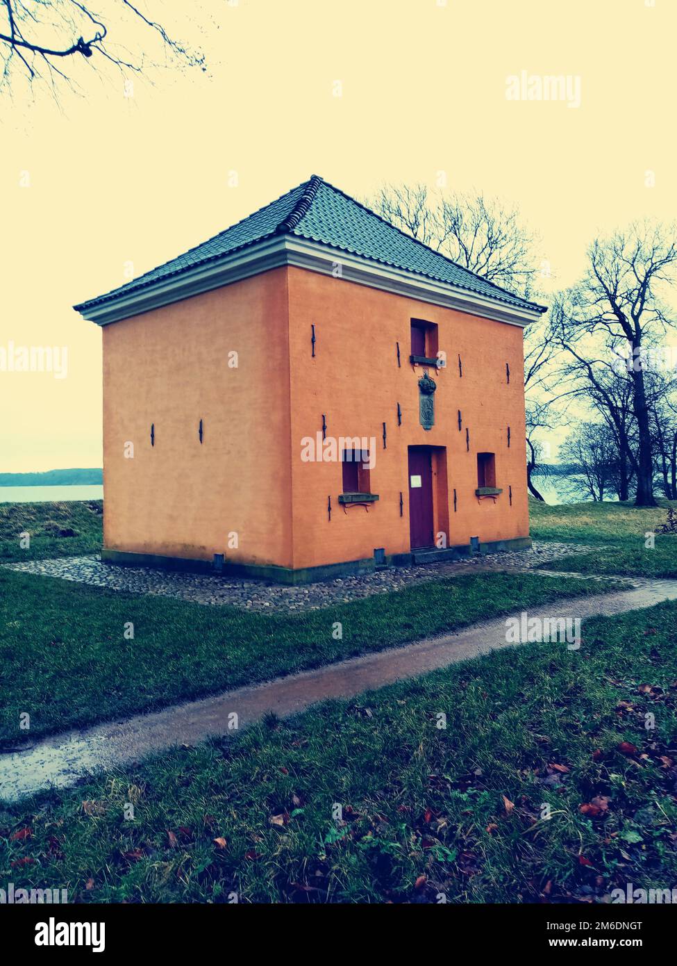 The old military warehouse in Fredericia Stock Photo - Alamy