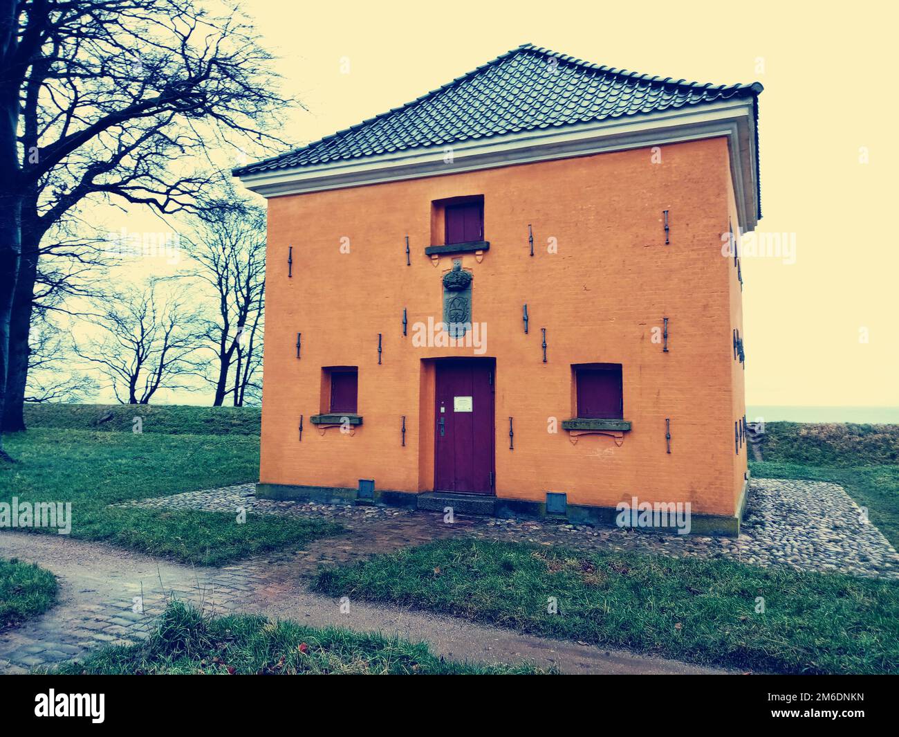 The old military warehouse in Fredericia, Denmark Stock Photo - Alamy