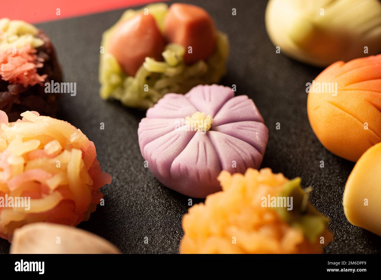 Japanese confectionery Nerikiri ,Japanese traditional sweets Nerikiri ...