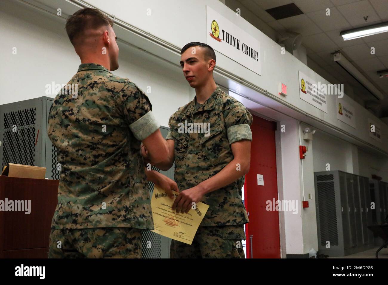 Lance corporal leadership and ethics seminar hi-res stock photography ...
