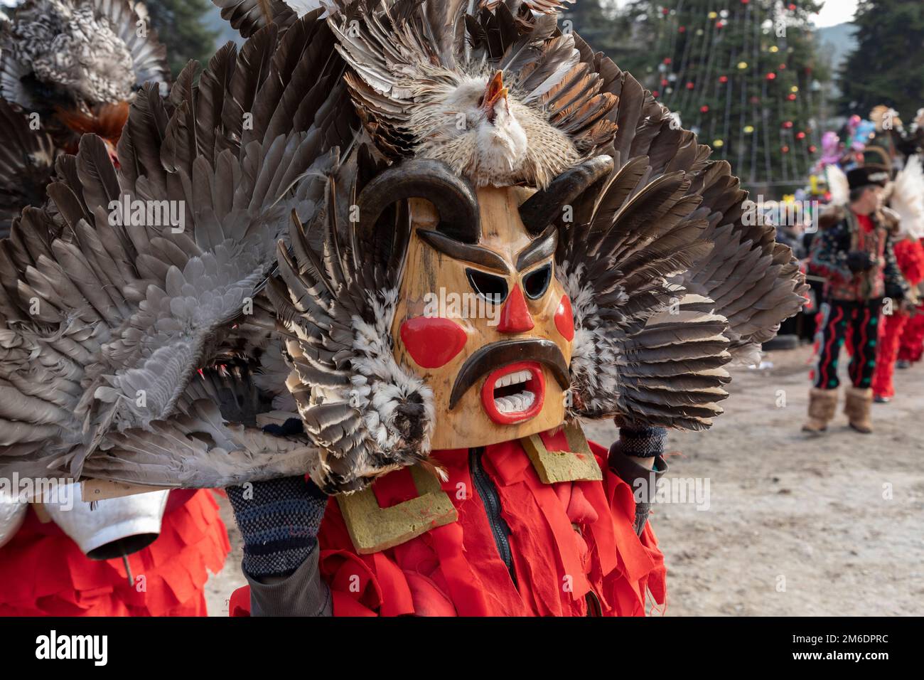 Masquerade festival in Breznik, Bulgaria Stock Photo - Alamy