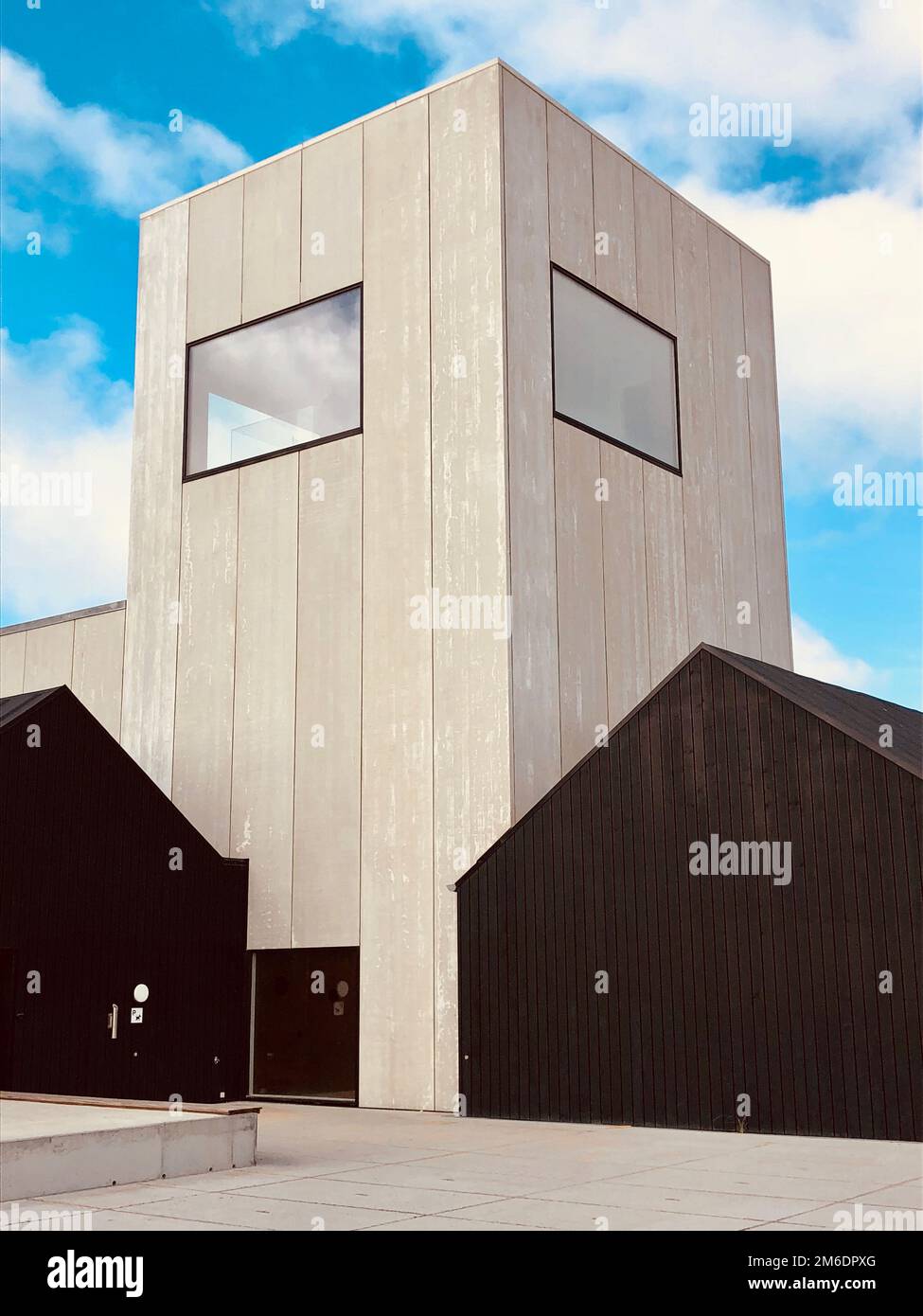 Shipwreck museum St. George in Thorsminde, Denmark Stock Photo - Alamy