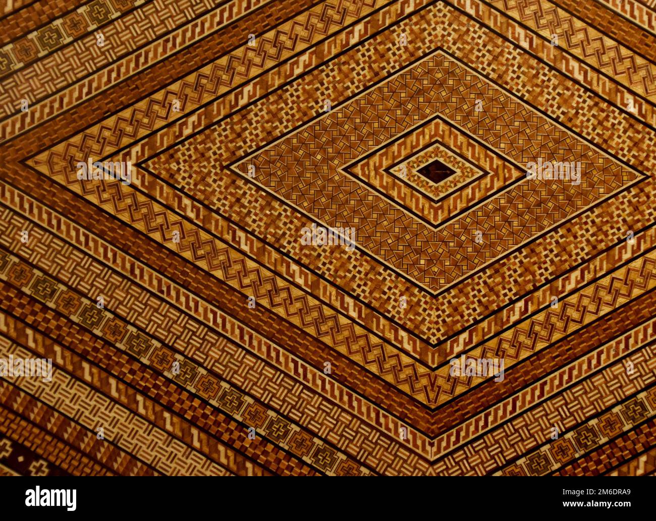 Yosegi-zaiku ("parquet work") - traditional Japanese marquetry ...