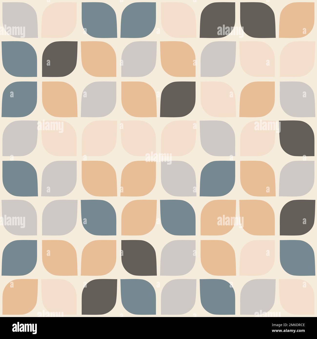 Neutral colored fashion leaves seamless pattern. Textile design ...