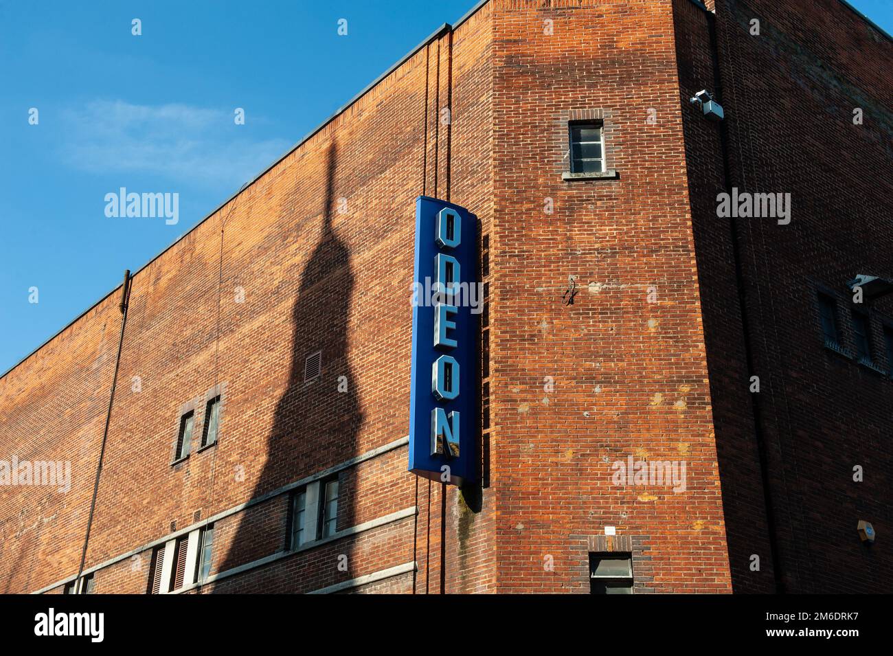 The Odeon cinema on George Street, Oxford city center, England Stock ...